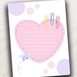 50 Kids Notebook Paper Templates Bundle, Printable Writing Paper ...