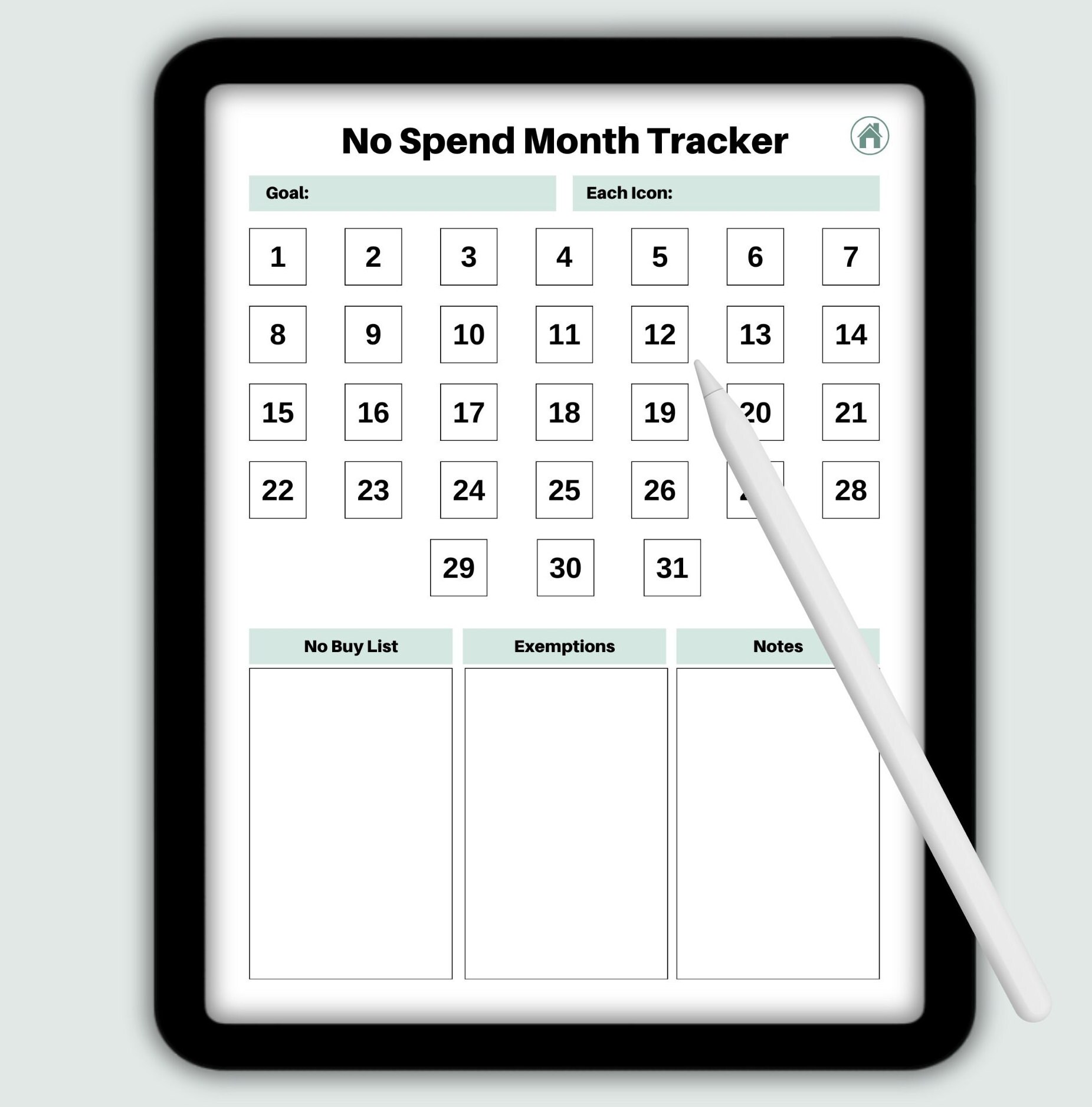 Digital Money Savings Challenge Tracker Bundle, Hyperlinked Planner ...