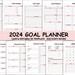 Printable 2024 Goal Planner Bundle, Goal Setting Template, Main Goals ...