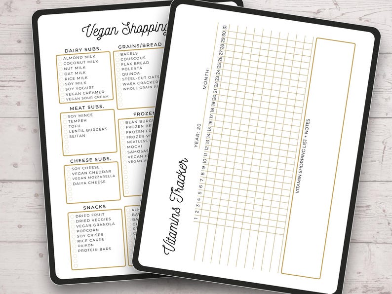 Digital Health Fitness Planner, Weight Loss Tracker, Workout Journal ...