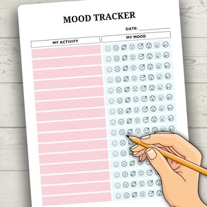70 Pages Kids ADHD Planner, Printable Children Journal, Mental Health ...