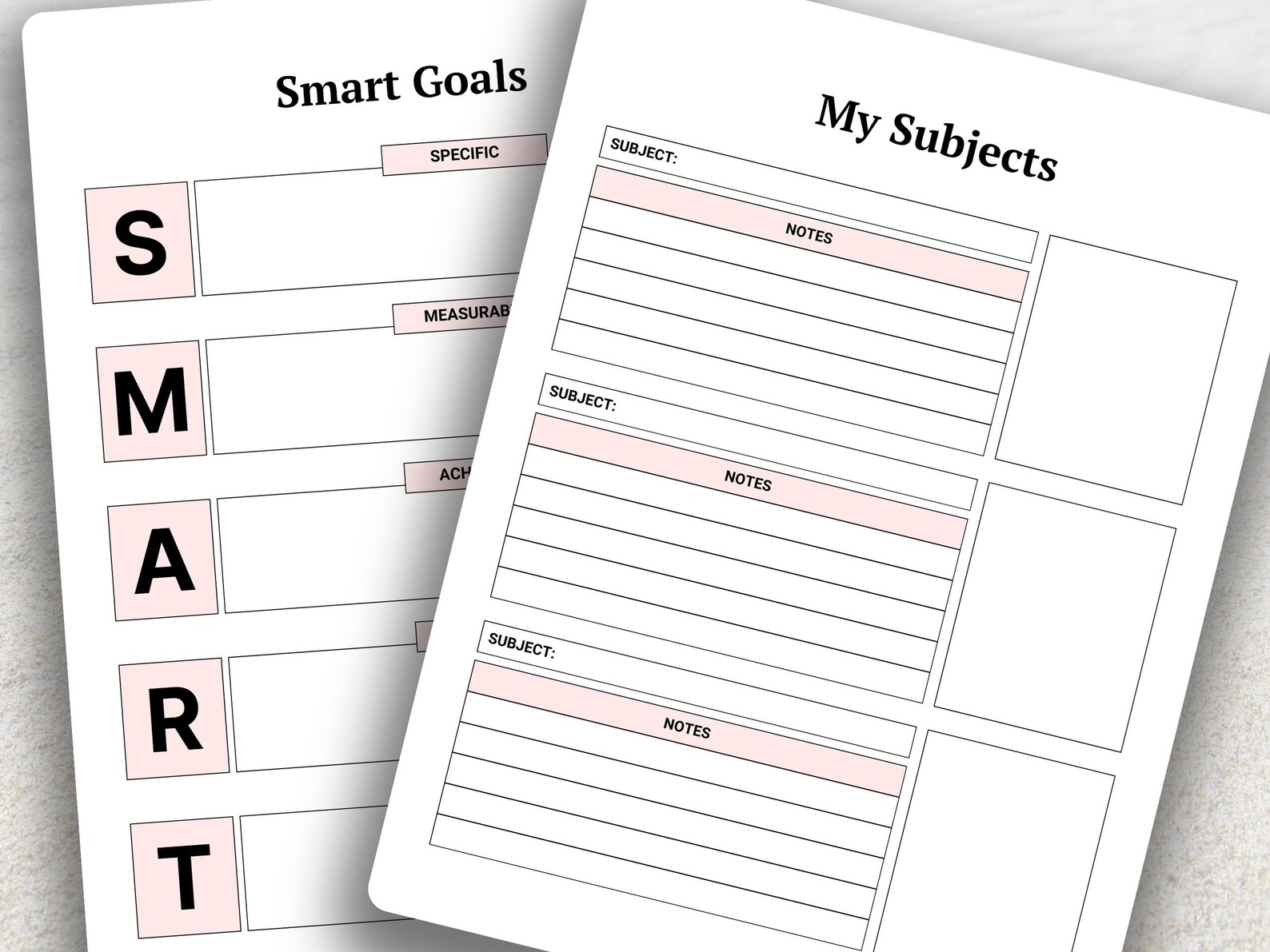 2024-2025 Student Planner, 89 Pages Printable Planner, Academic Student ...