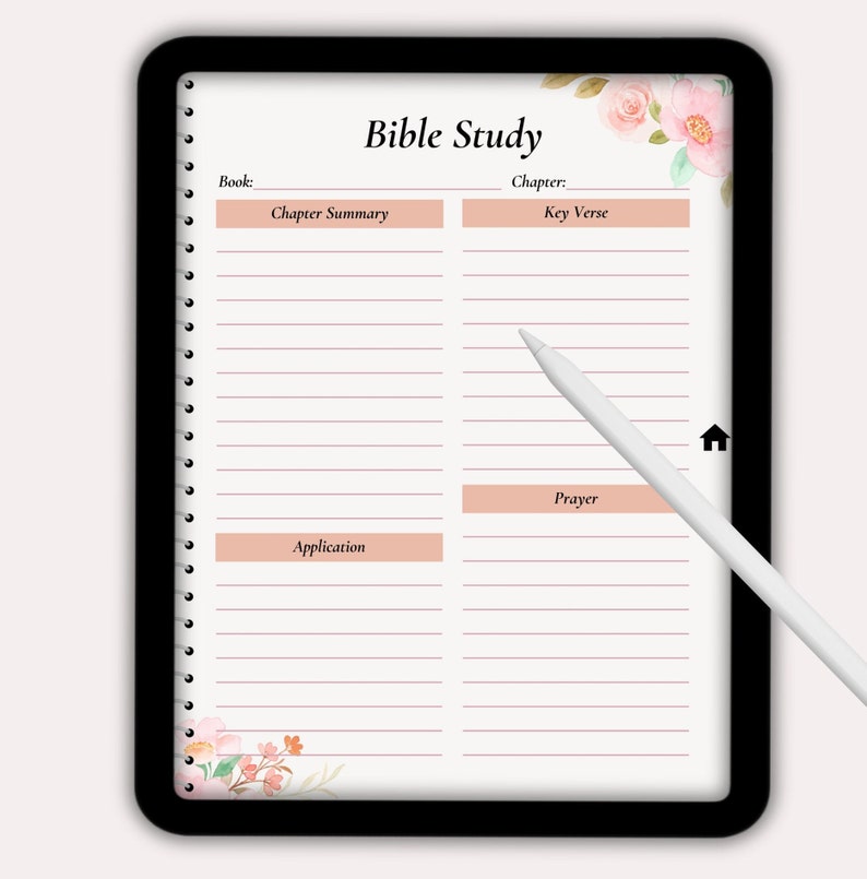 Digital Faith Journal, Prayer Journal, Digital Bible Journal, Christian ...