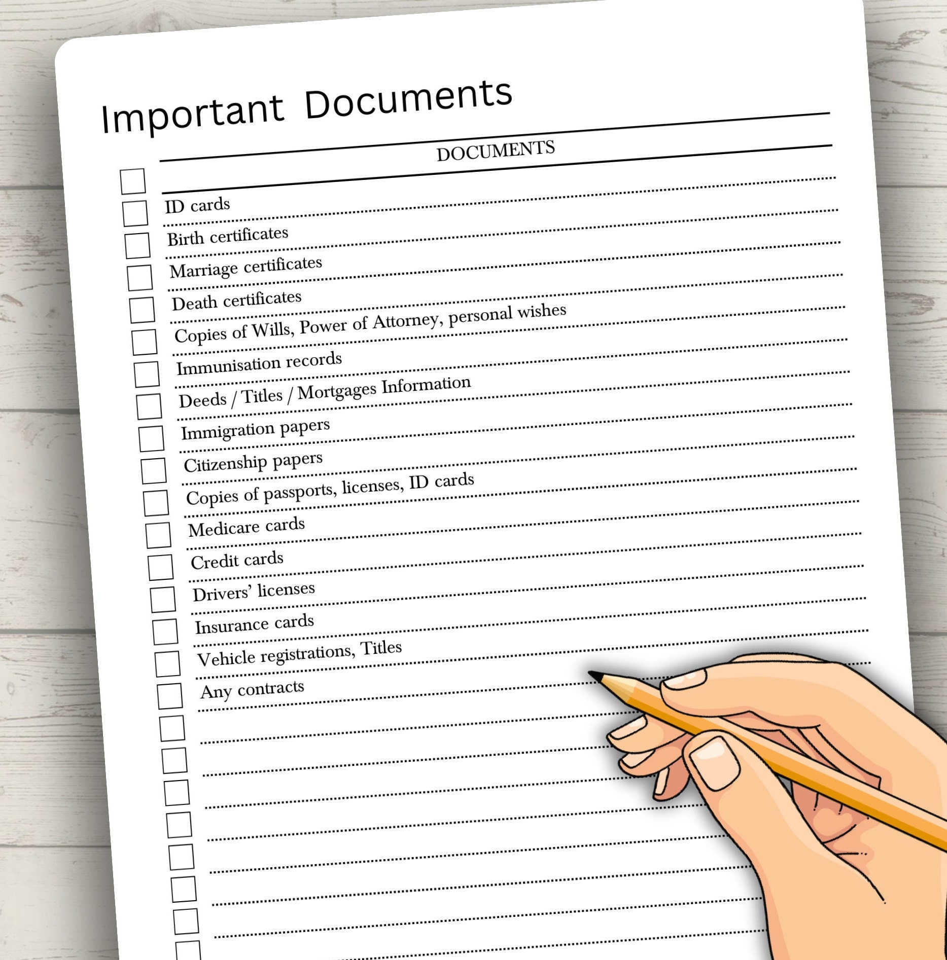 100 Pages End of Life Planner, Printable Funeral Planner, Emergency Organizer, Life Planner ...