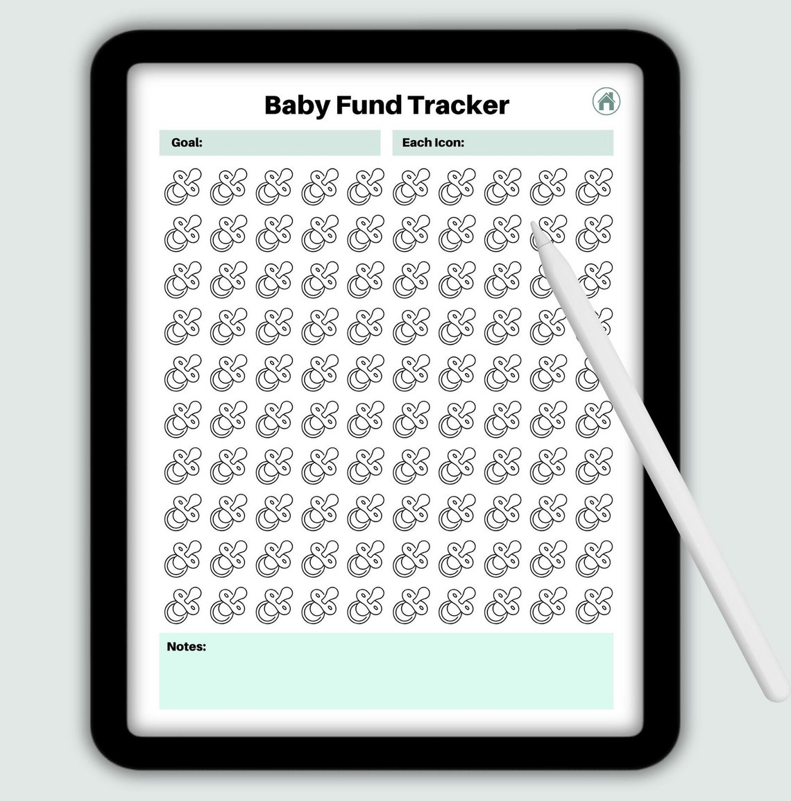 Digital Money Savings Challenge Tracker Bundle, Hyperlinked Planner ...