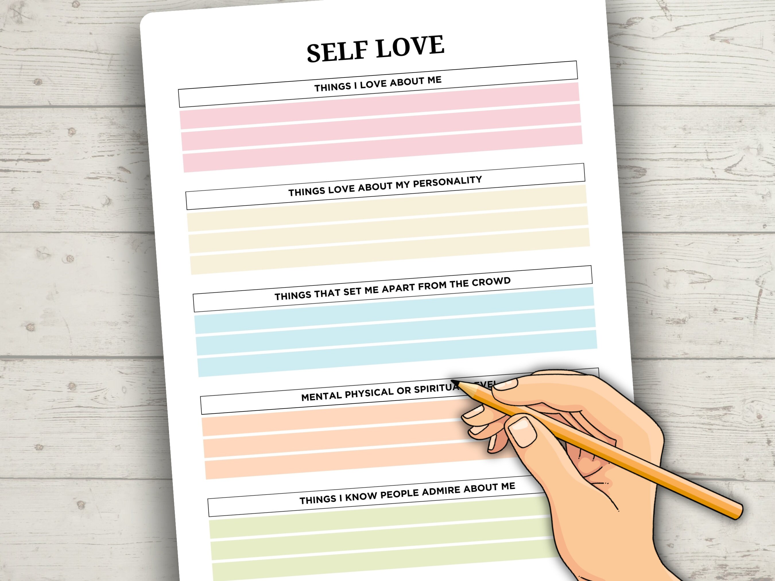 70 Pages Kids ADHD Planner, Printable Children Journal, Mental Health ...
