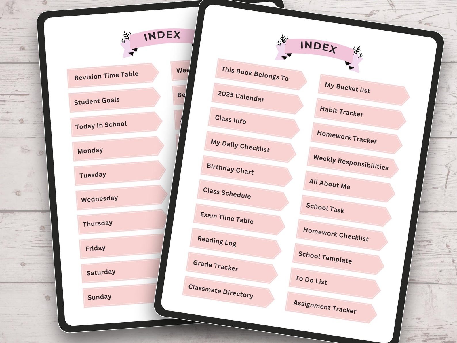 60 Pages Digital Homeschool Planner, Kids Teachers Planner, Academic ...