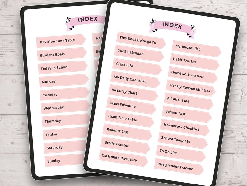 60 Pages Digital Homeschool Planner, Kids Teachers Planner, Academic ...