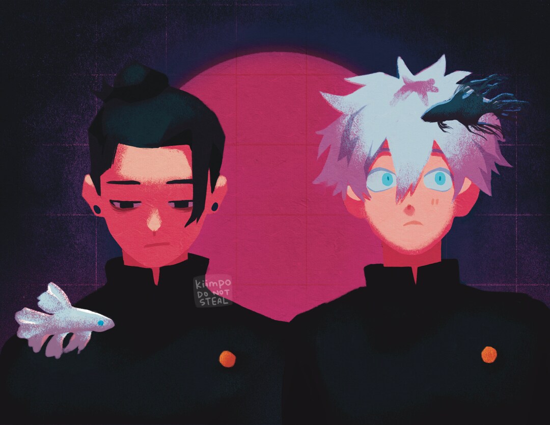 JJK | Satosugu Beta Fish Print - Etsy