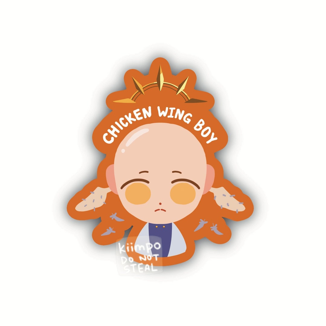 Chicken Wing Boy (sunday) Sticker - Etsy