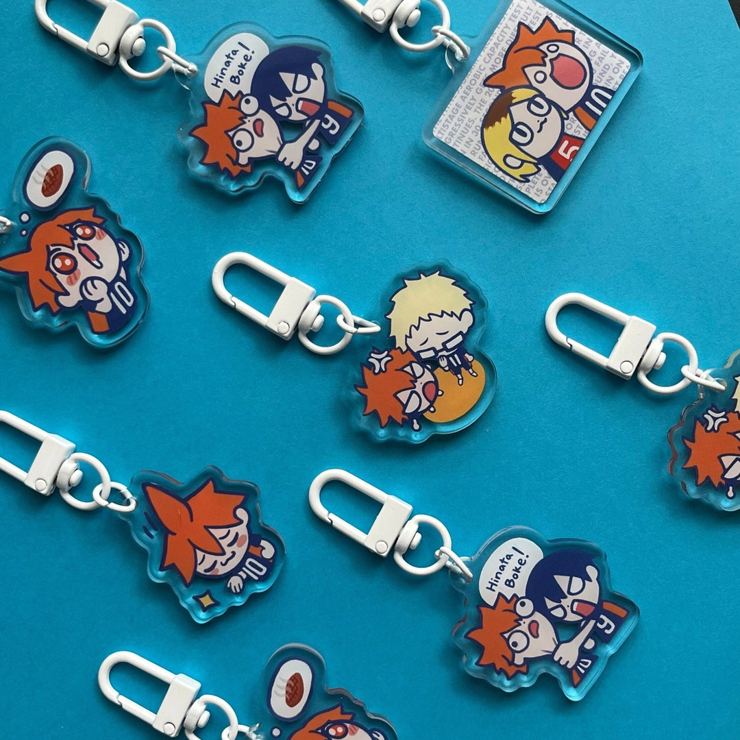 Hinata Gacha Keychains - Etsy