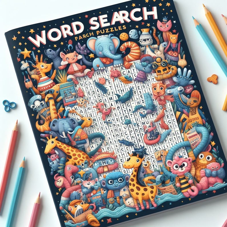 Wordsearch Pack 1 10 Random Wordsearch Puzzles - Etsy