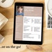 Professional Actor Resume Template Canva | Editable CV for Actors ...