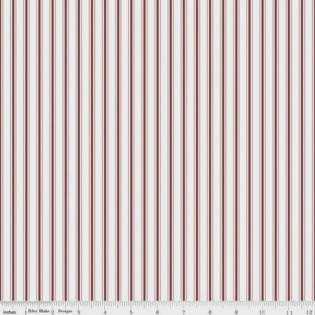 A Walk on the Prairie Stripes White C15234 - Riley Blake Designs ...