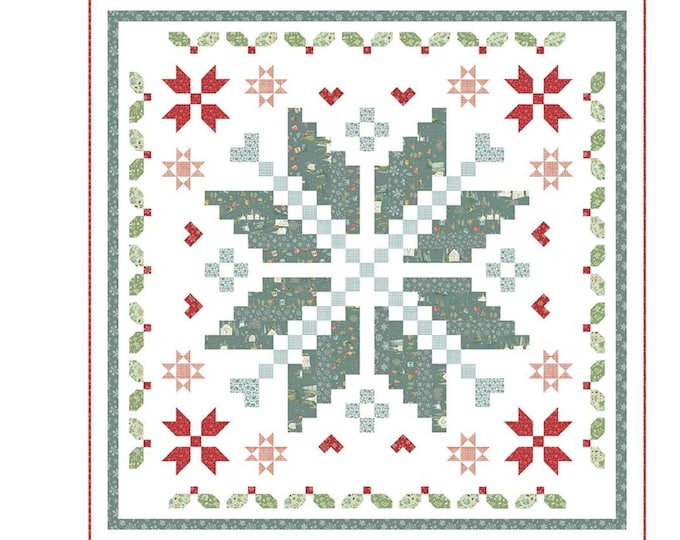 Christmas Quilt - Etsy