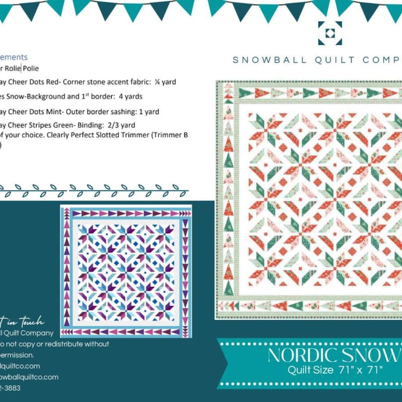 Snowball Quilt - Etsy