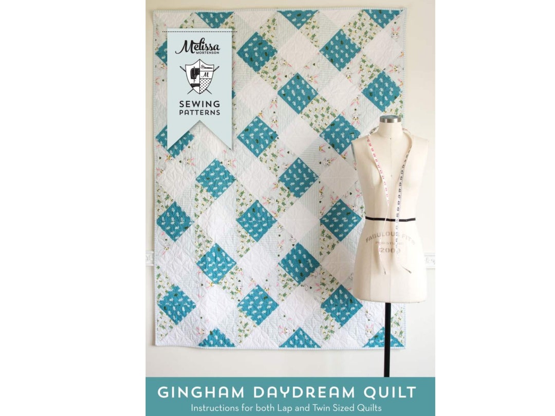 Melissa Mortenson Gingham Daydream Quilt Pattern-p115-ginghamdaydream ...