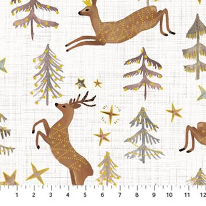 Stag Fabric - Etsy