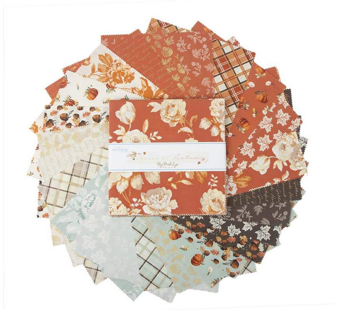 Shades of Autumn 10x10 Stacker- Riley Blake Designs- Fall- Quilting ...