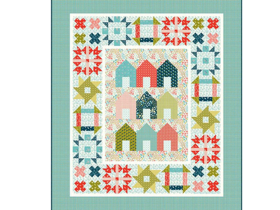 Sandy Gervais to Each Their Home Quilt Pattern #807-p157-riley Blake ...