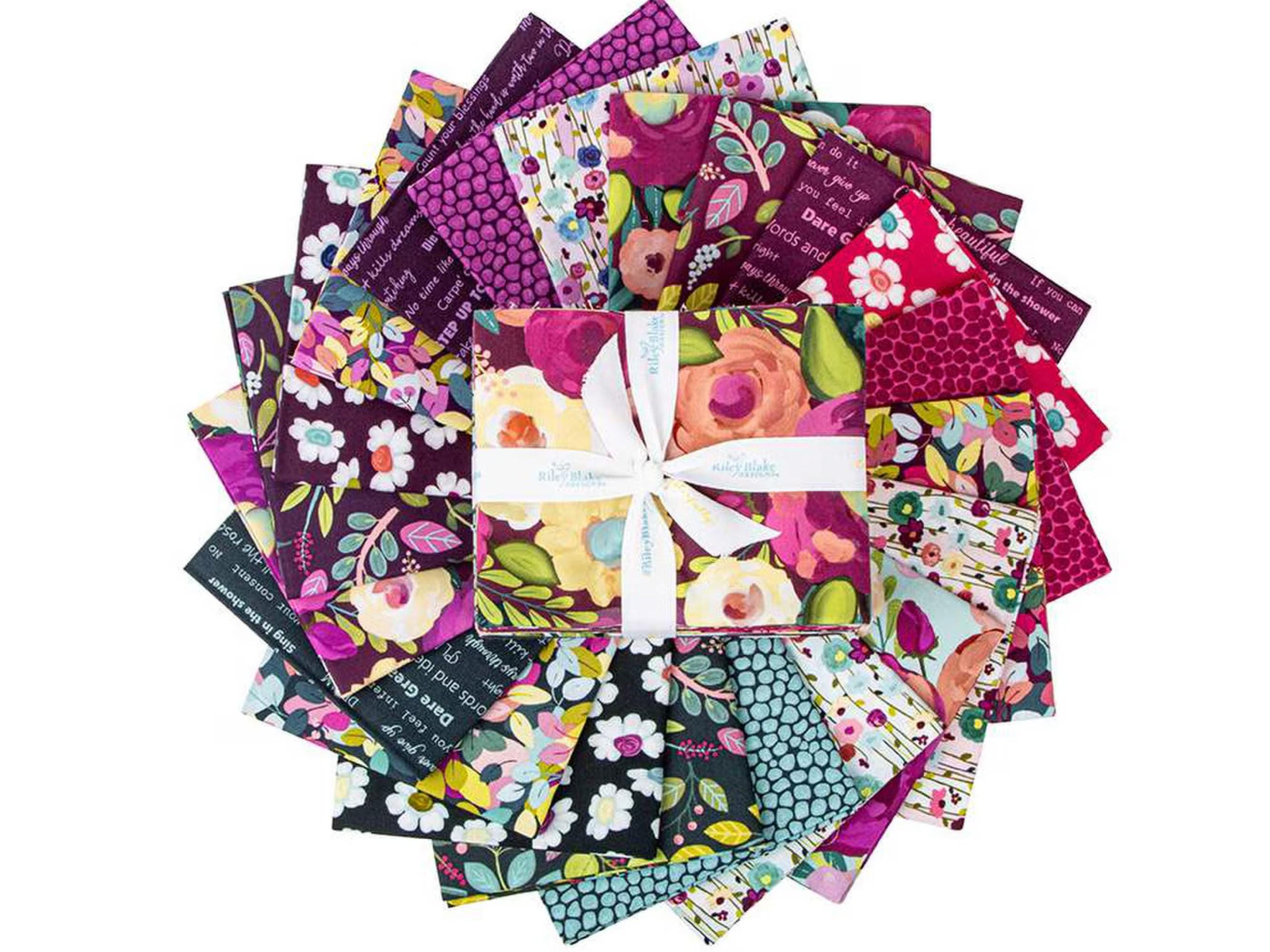 Fragrant Fields Fat Quarter Bundle- FQ-15220-21- Riley Blake Designs ...