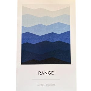 Range Quilt Pattern PTNF39- Modern Handcraft- Mountains Quilt Pattern ...