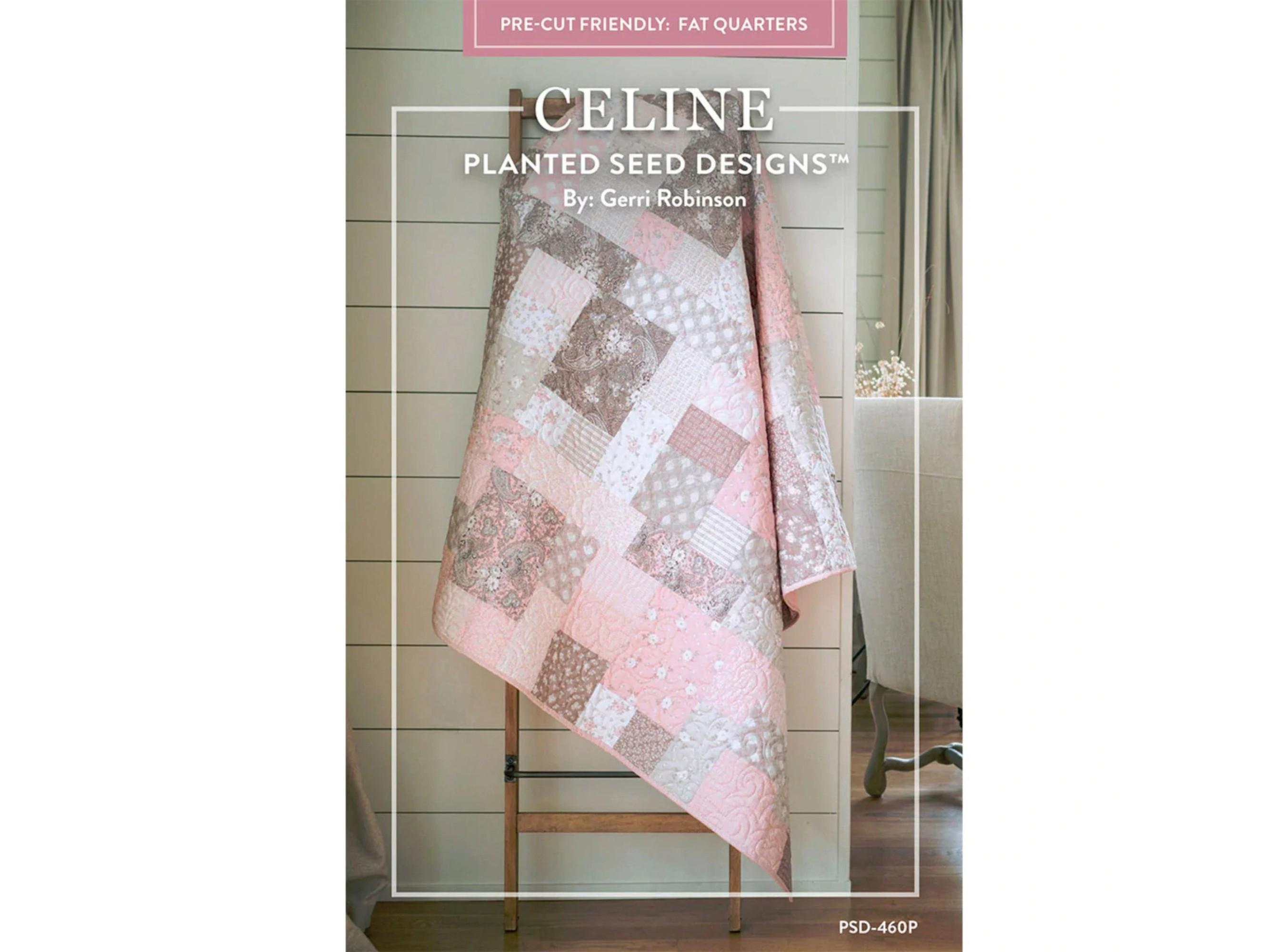 Gerri Robinson Celine Quilt Pattern- P124- Fat Quarter Friendly Quilt ...