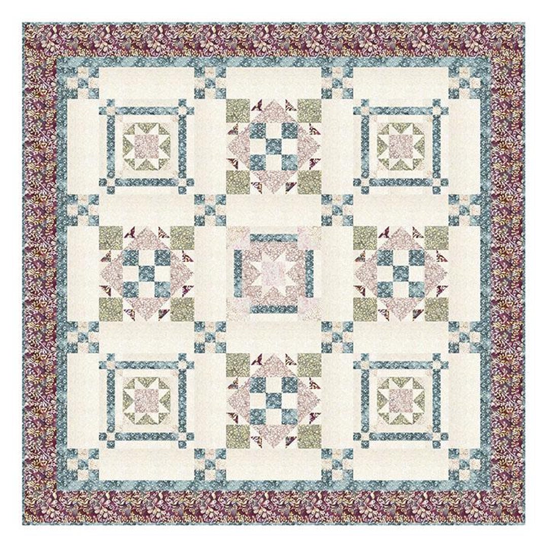 Color Me Happy Quilt Pattern PTN-B0405- Tourmaline & Thyme Quilts ...