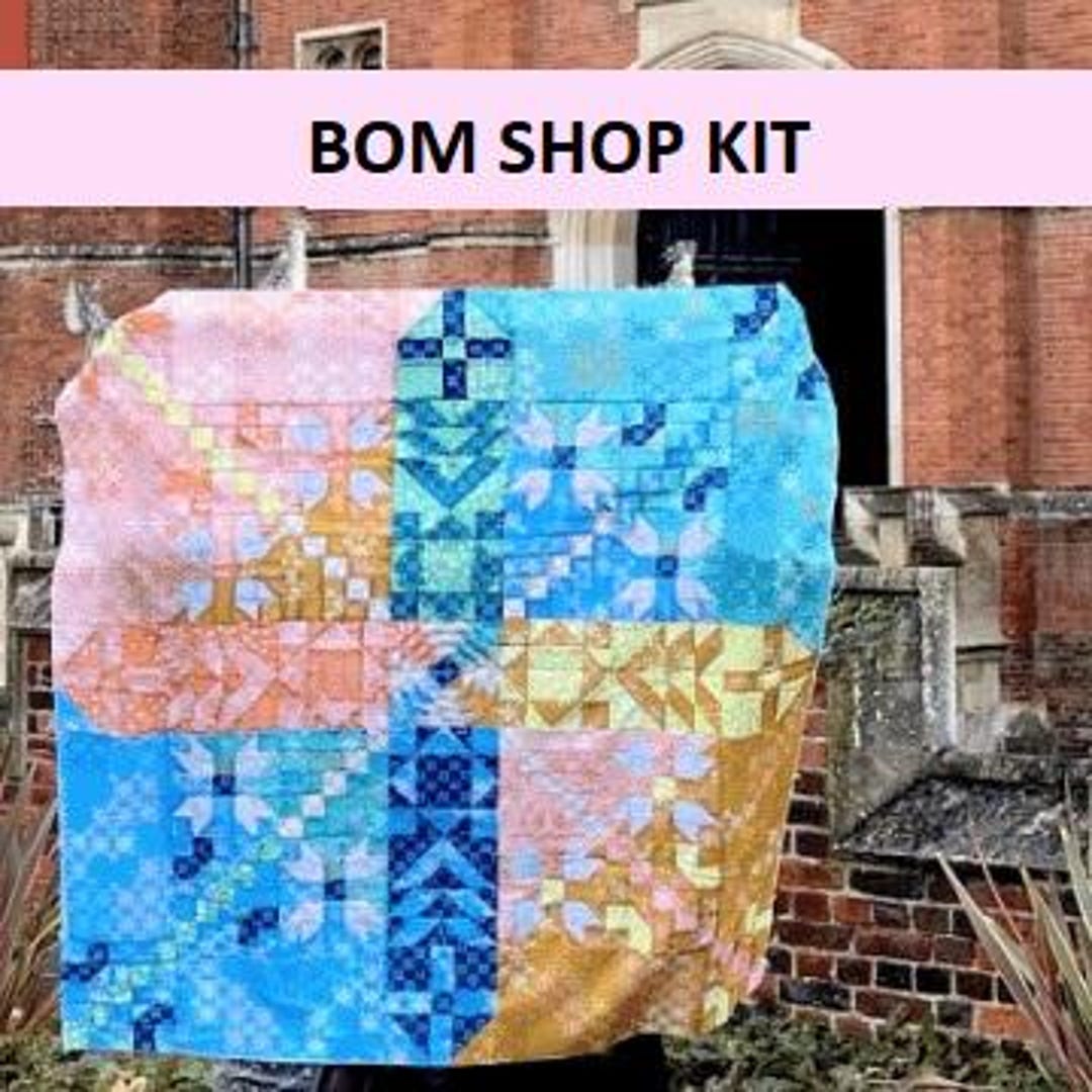 Hampton Court Privy Garden BOM Kit- Figo Fabrics- Quilt Kit- Quilting ...