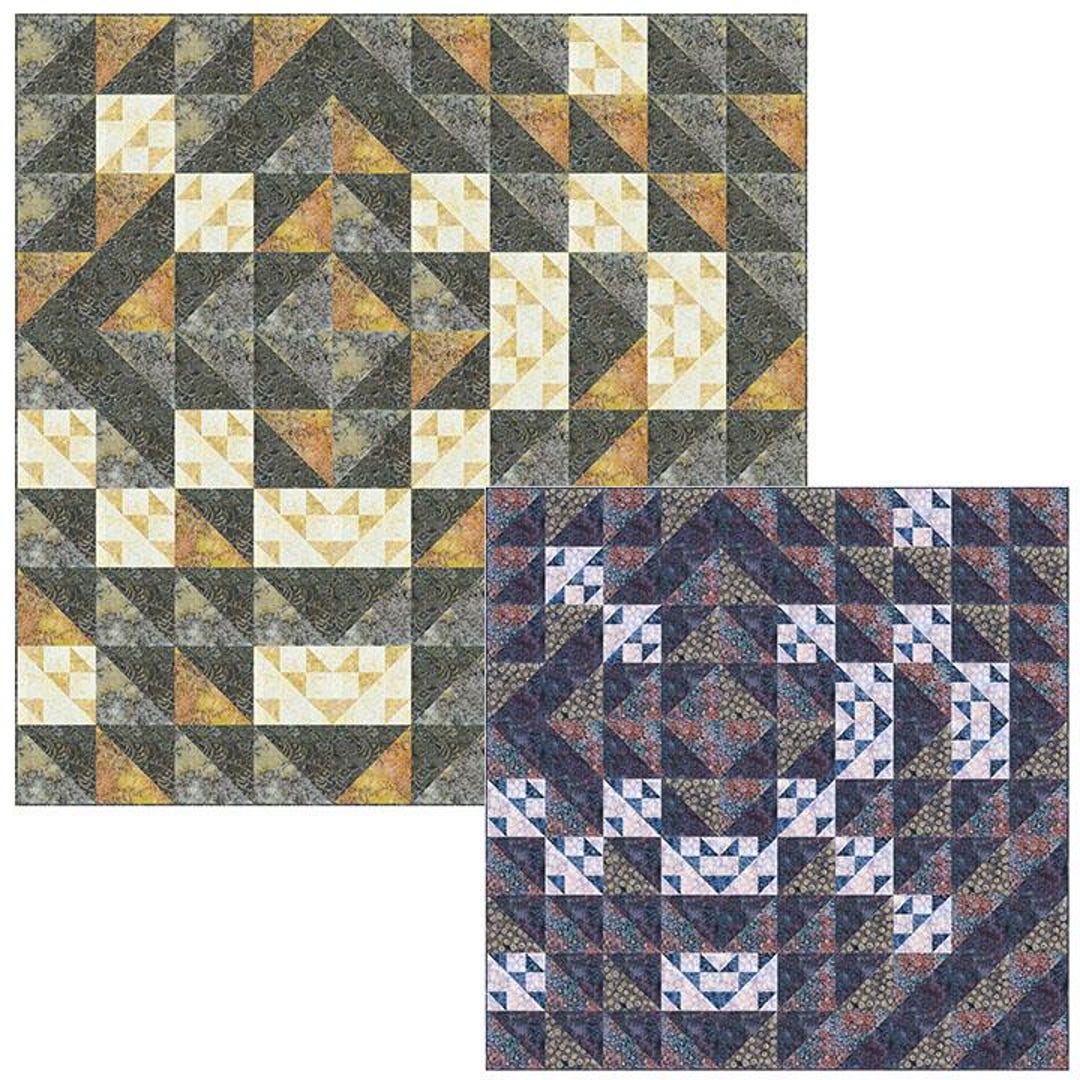 Ripples Quilt Pattern PS-466- Patch Works Studios- Banyan Batiks- Large ...