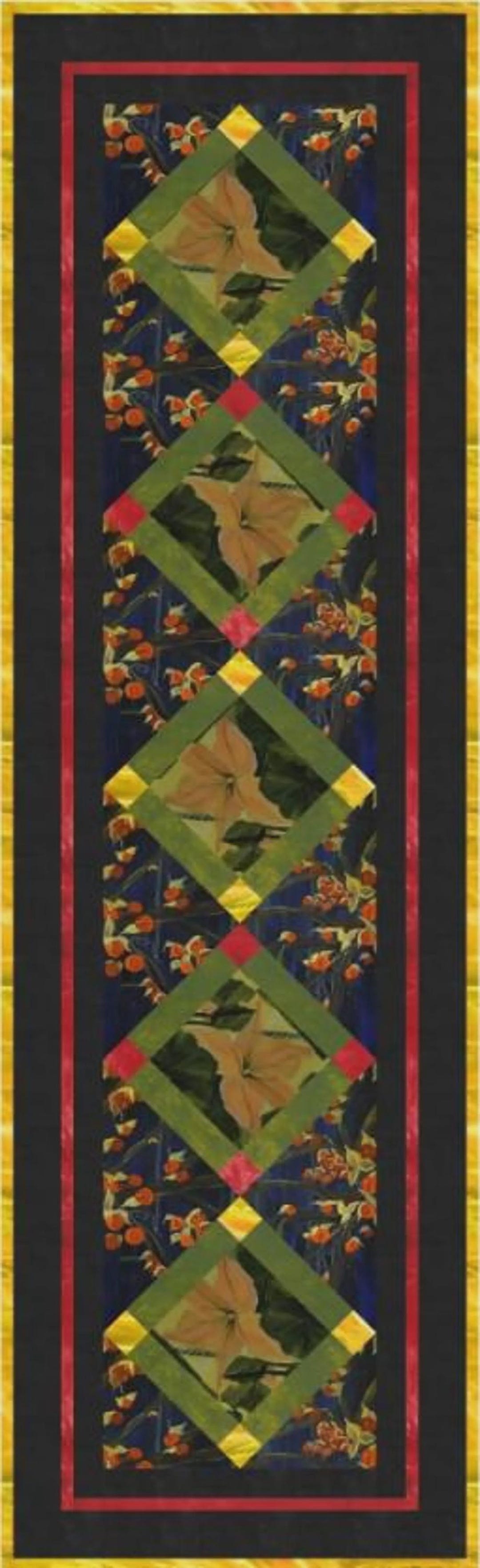 Five Gables Table Runner Quilt Pattern PTN-6031- Tourmaline & Thyme ...
