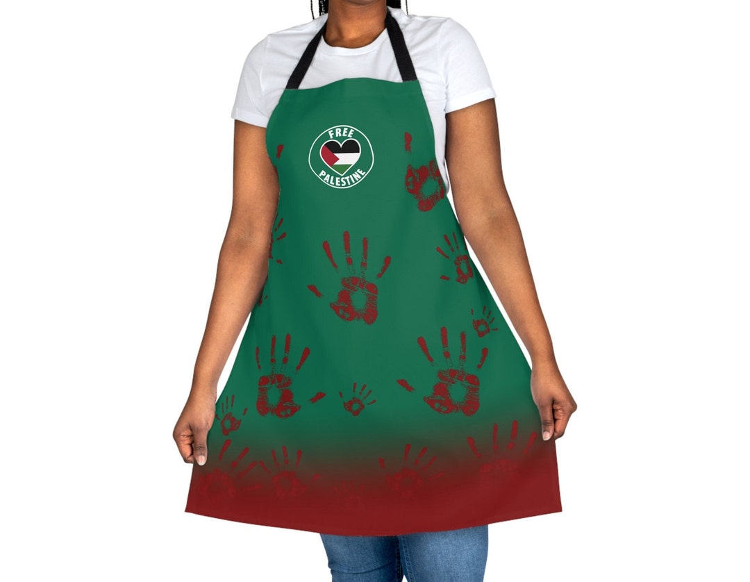 Free Palestine Apron, Boycott Starbucks, Free Palestine Clothing ...