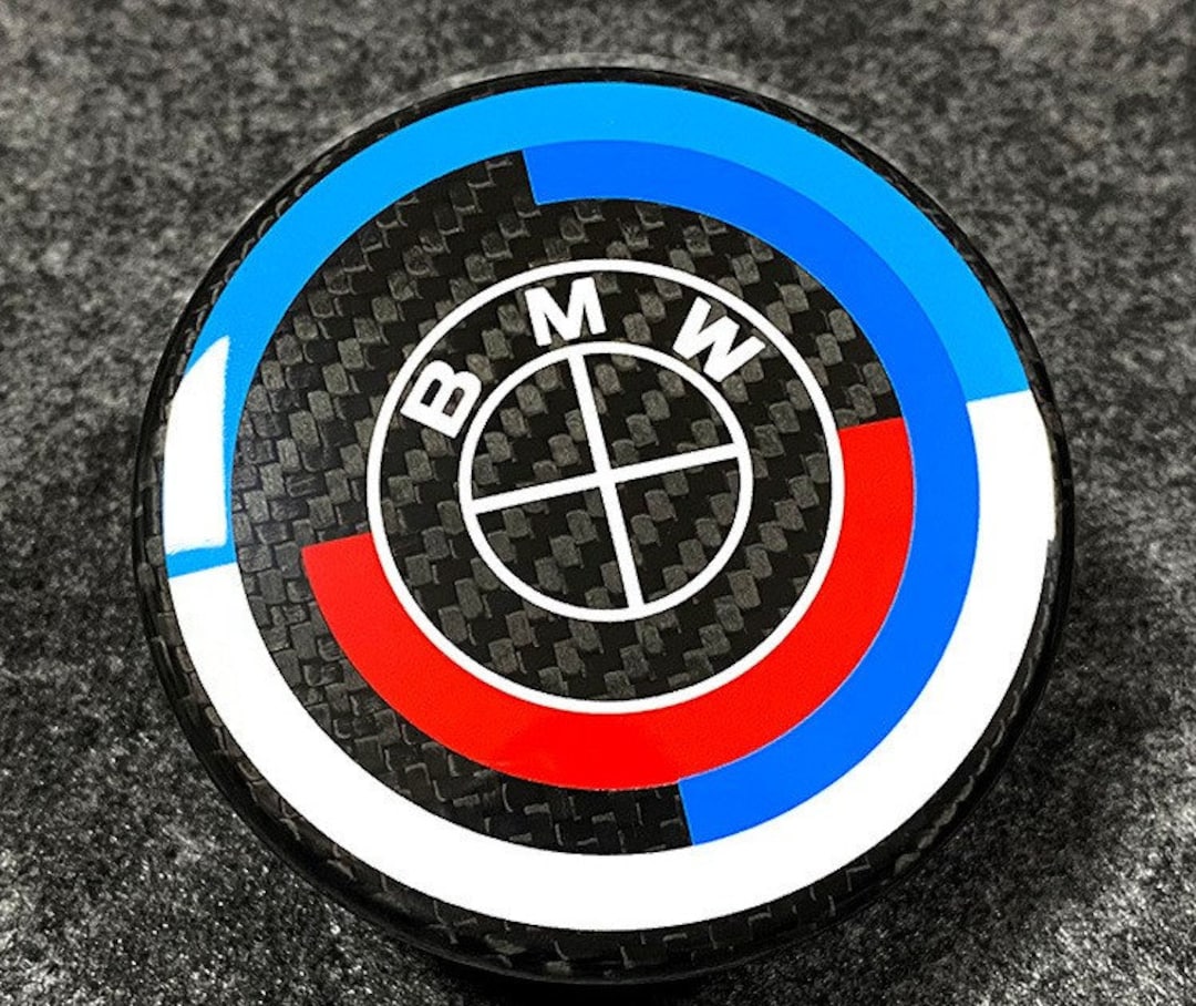 BMW 50th Anniversary Carbon Fiber Emblems - Etsy UK