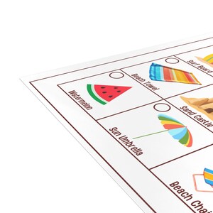 Beach Scavenger Hunt, Treasure Hunt for Beach Days With Kids, Ocean I ...