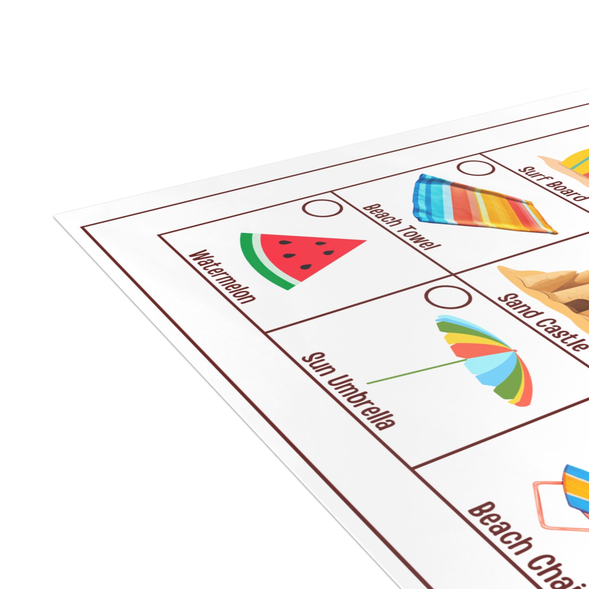 Beach Scavenger Hunt, Treasure Hunt for Beach Days With Kids, Ocean I ...