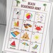 Beach Scavenger Hunt, Treasure Hunt for Beach Days With Kids, Ocean I ...