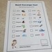 Beach Scavenger Hunt, Treasure Hunt, I Spy Game for Kids, Beach Hunt ...