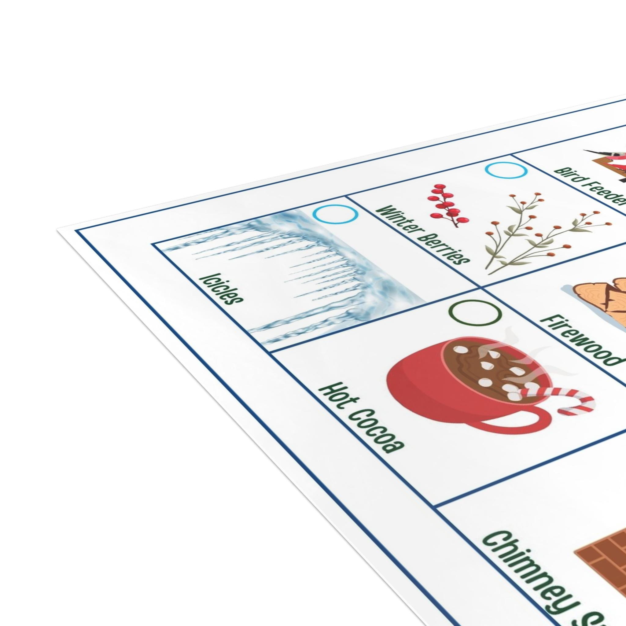 Snow Day Scavenger Hunt Printable Snowman Spy Game for Winter ...