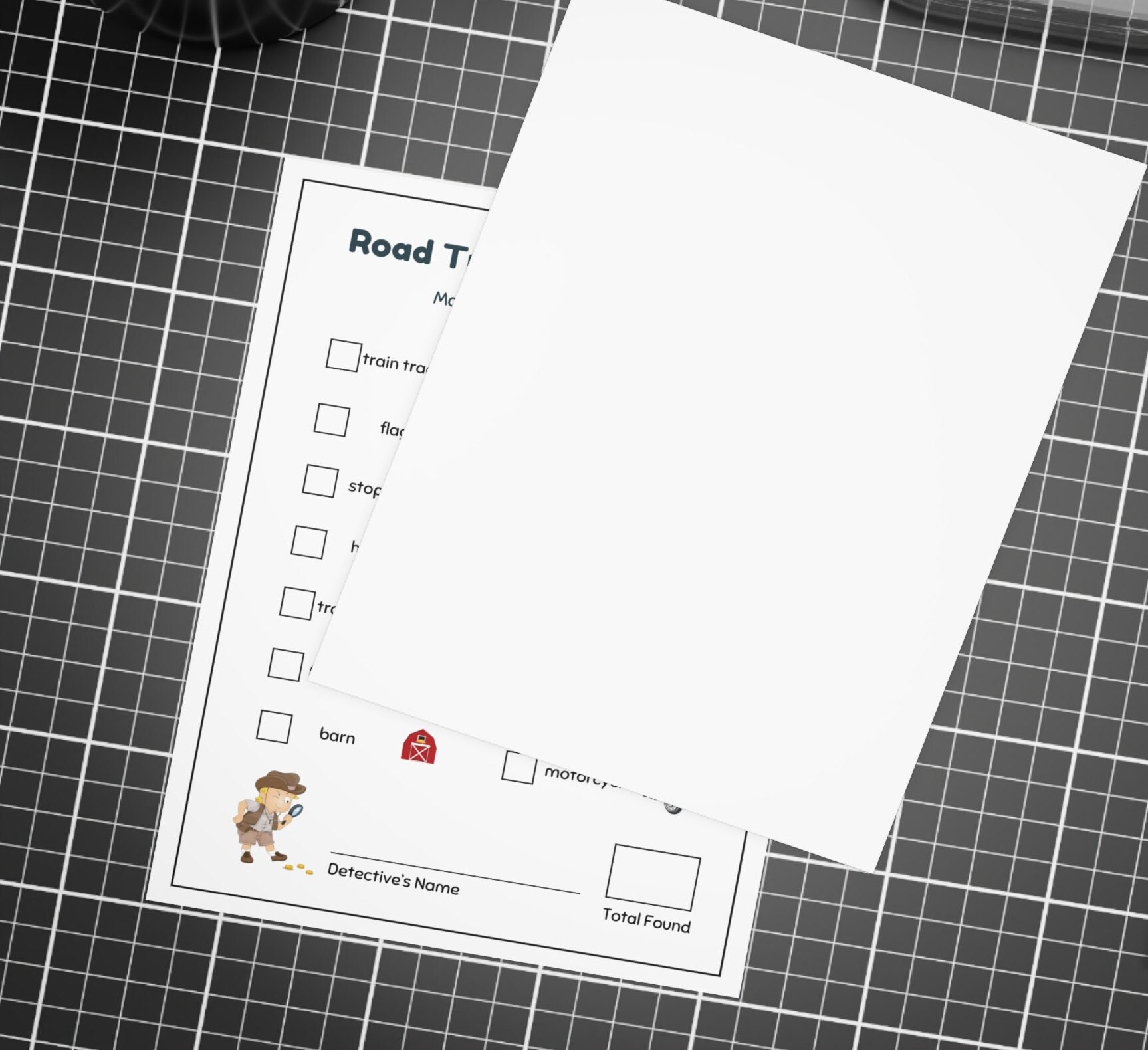 Road Trip Hunt Game for Long Car Rides With Kid Games, Scavenger Hunt ...