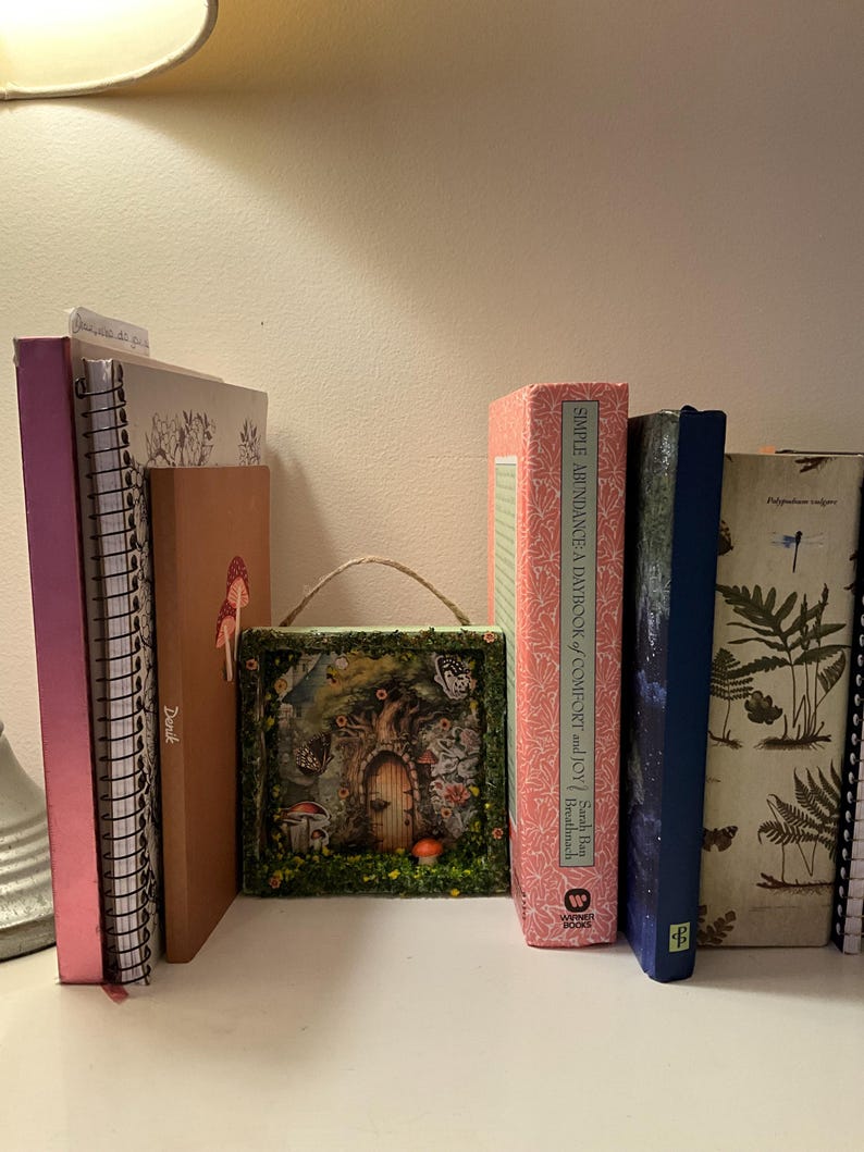 Magical Fairy Shadow Box, Mushroom Decor, Fairy Garden, Shadow Box ...