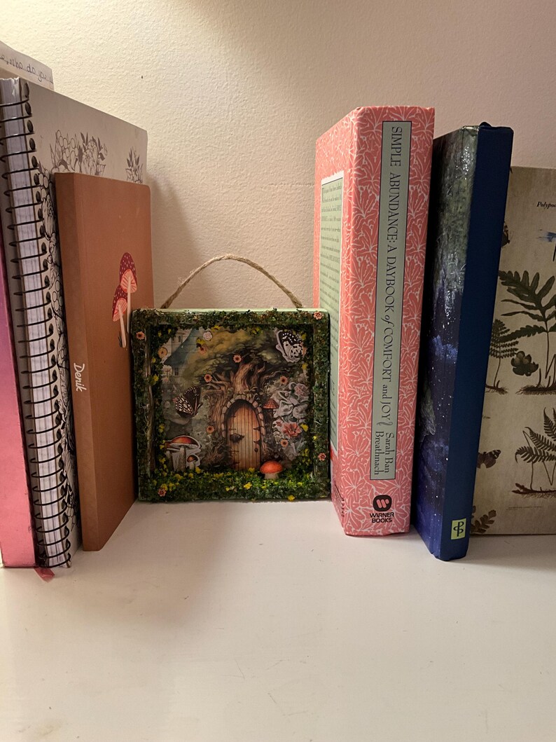 Magical Fairy Shadow Box, Mushroom Decor, Fairy Garden, Shadow Box ...