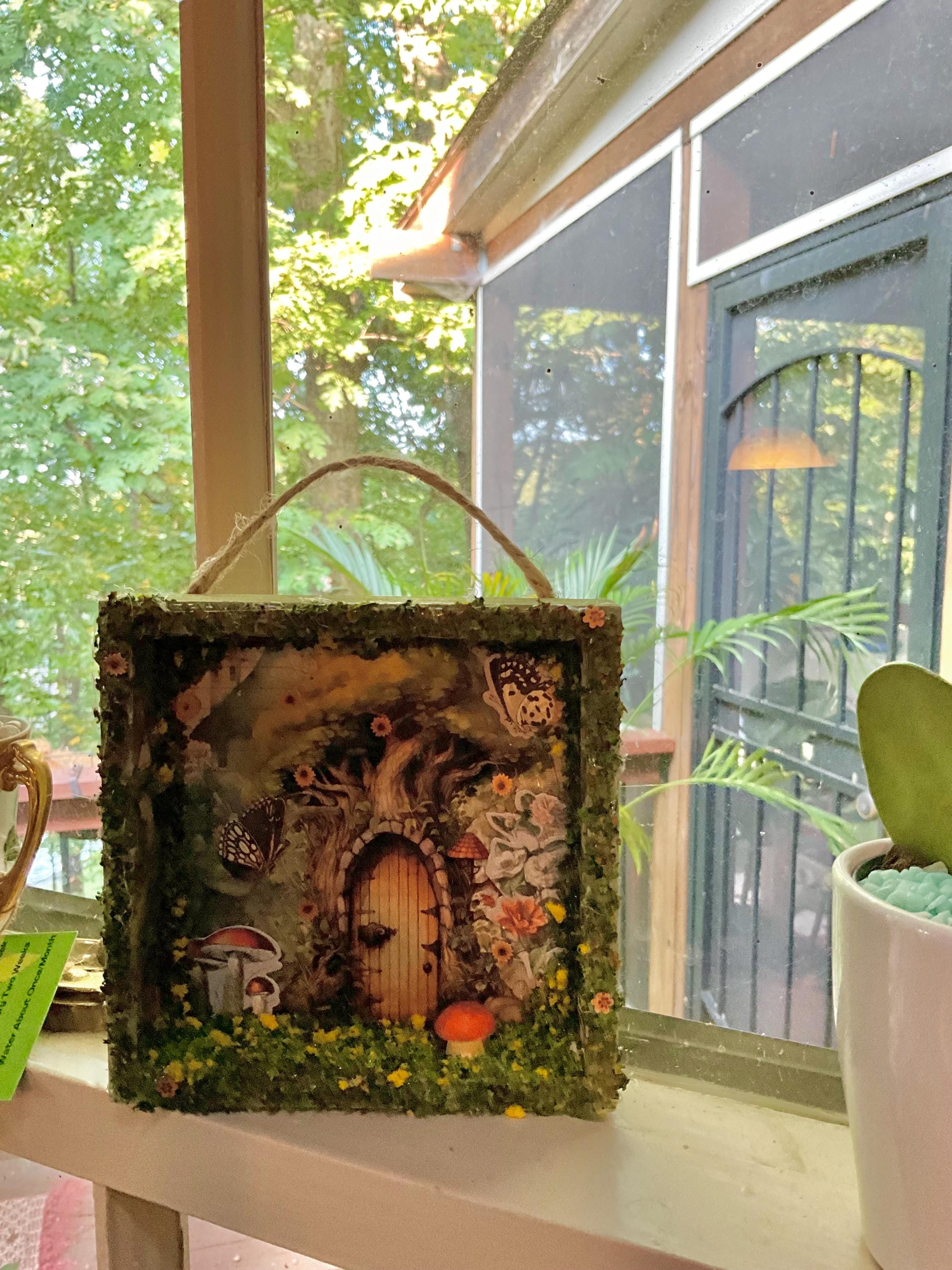 Magical Fairy Shadow Box, Mushroom Decor, Fairy Garden, Shadow Box ...