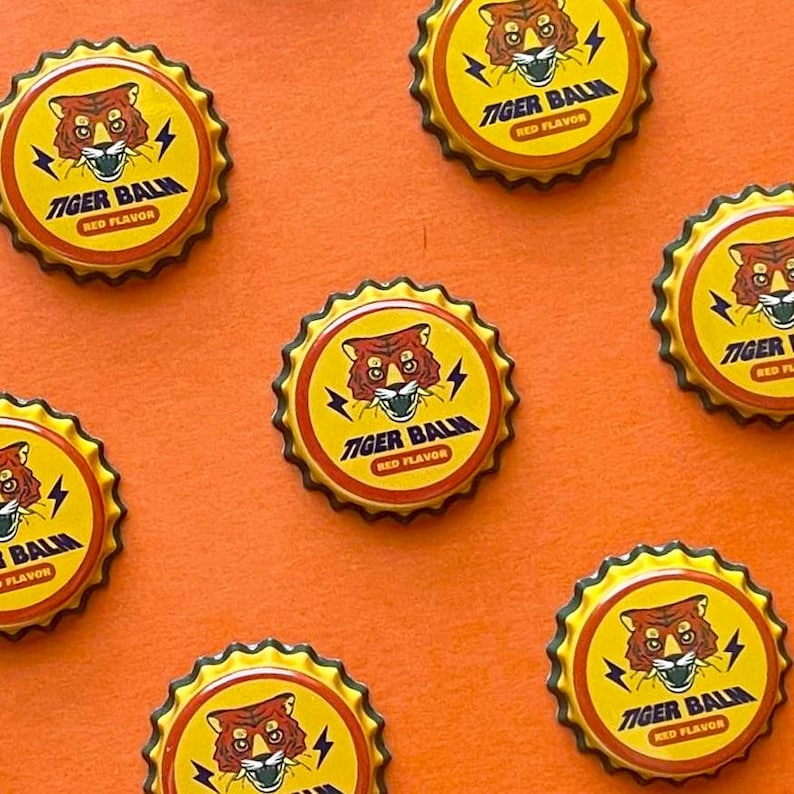 Tiger Balm Bottle Caps - Etsy