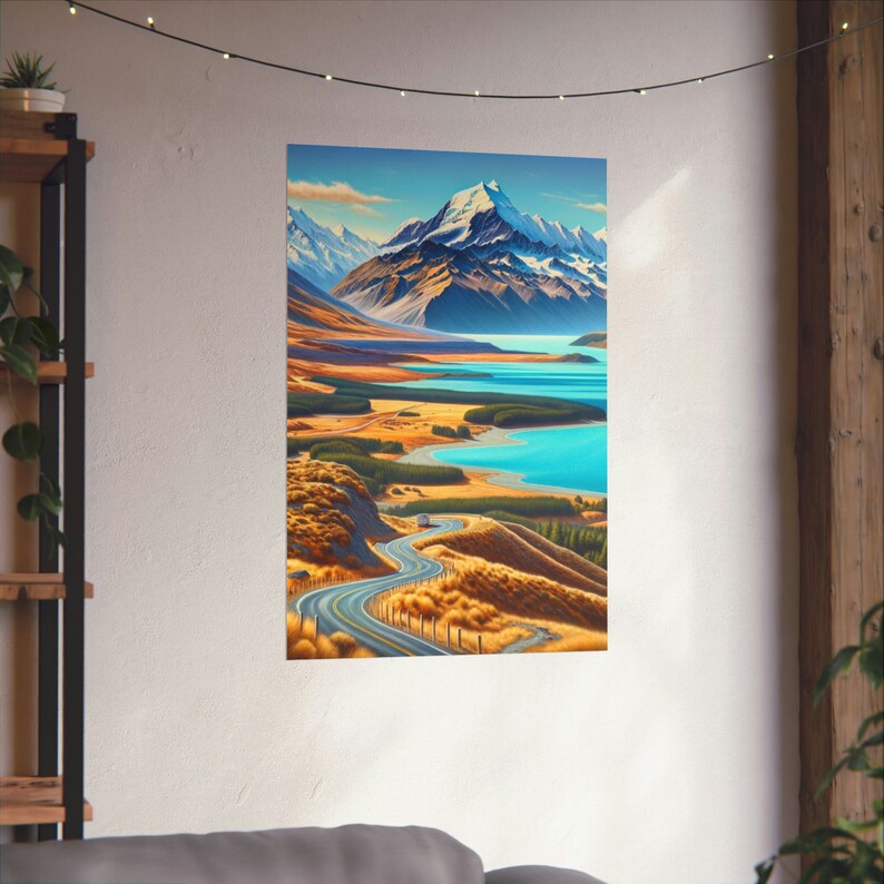 Printable Mount Cook Digital Download National Park Wall Art for Home ...