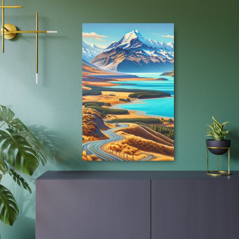 Printable Mount Cook Digital Download National Park Wall Art for Home ...