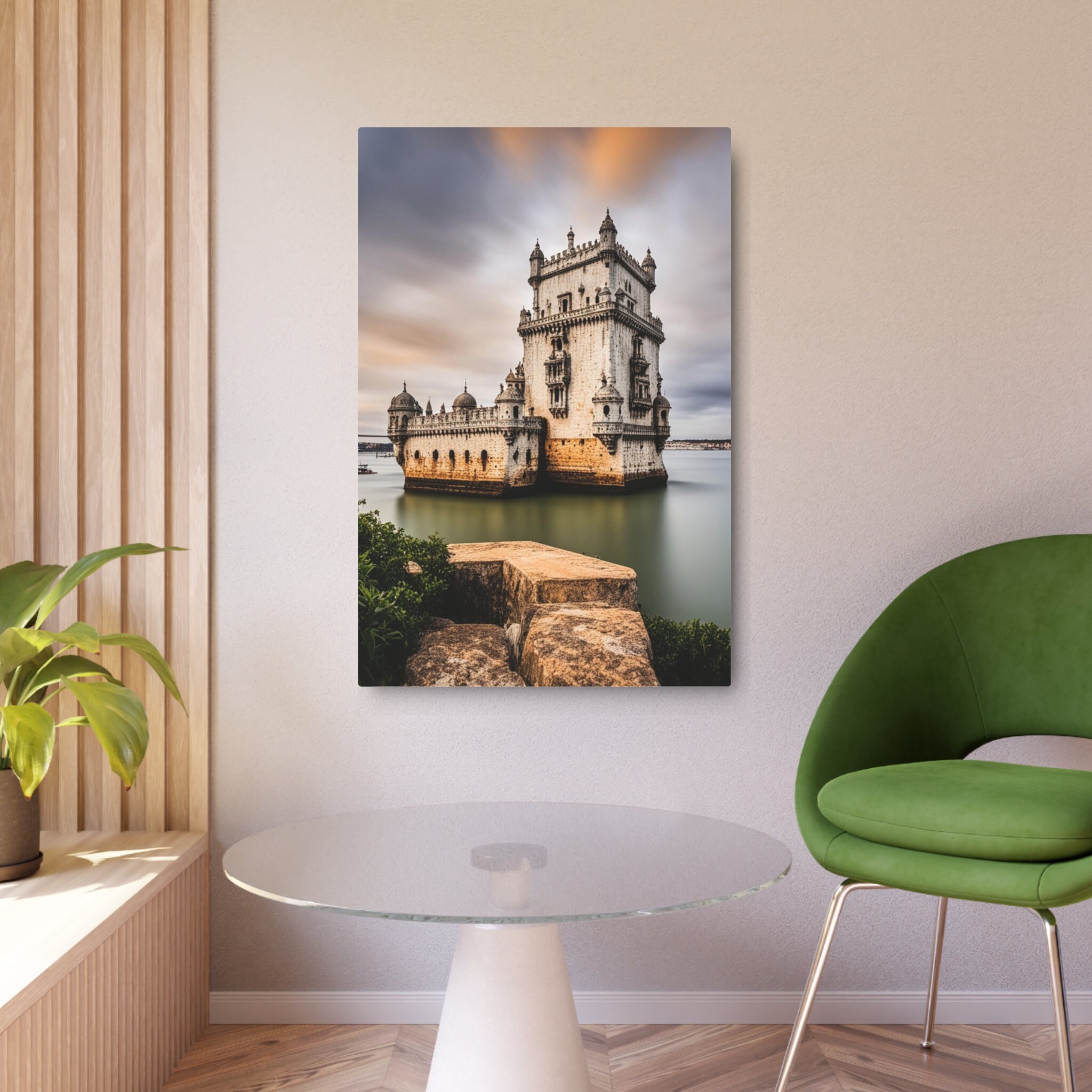 Belem Tower Poster: Iconic Lisbon Landmark Art for Home & Office Decor ...