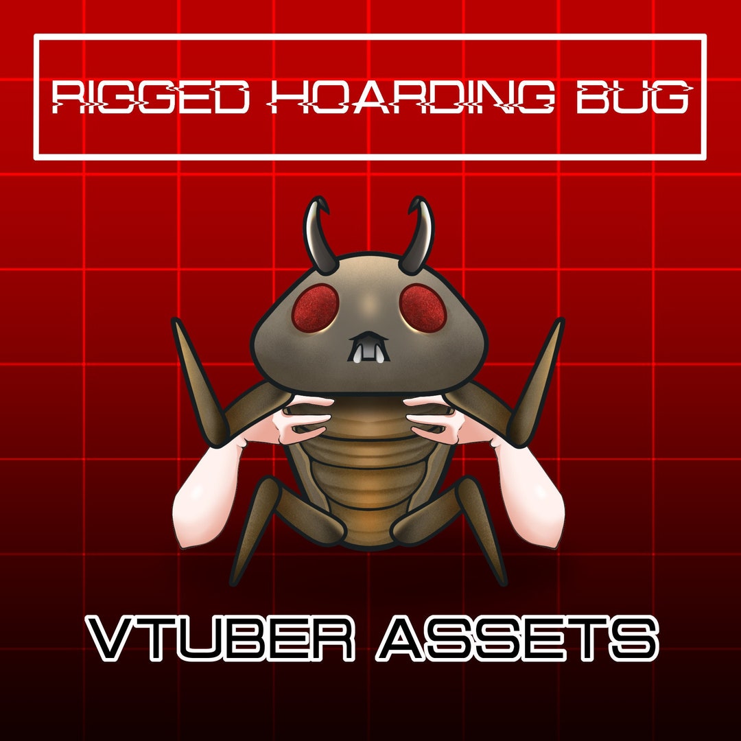 Lethal Company Hoarder Bug Rigged and Animated Vtuber Asset, Vtuber Model - Etsy