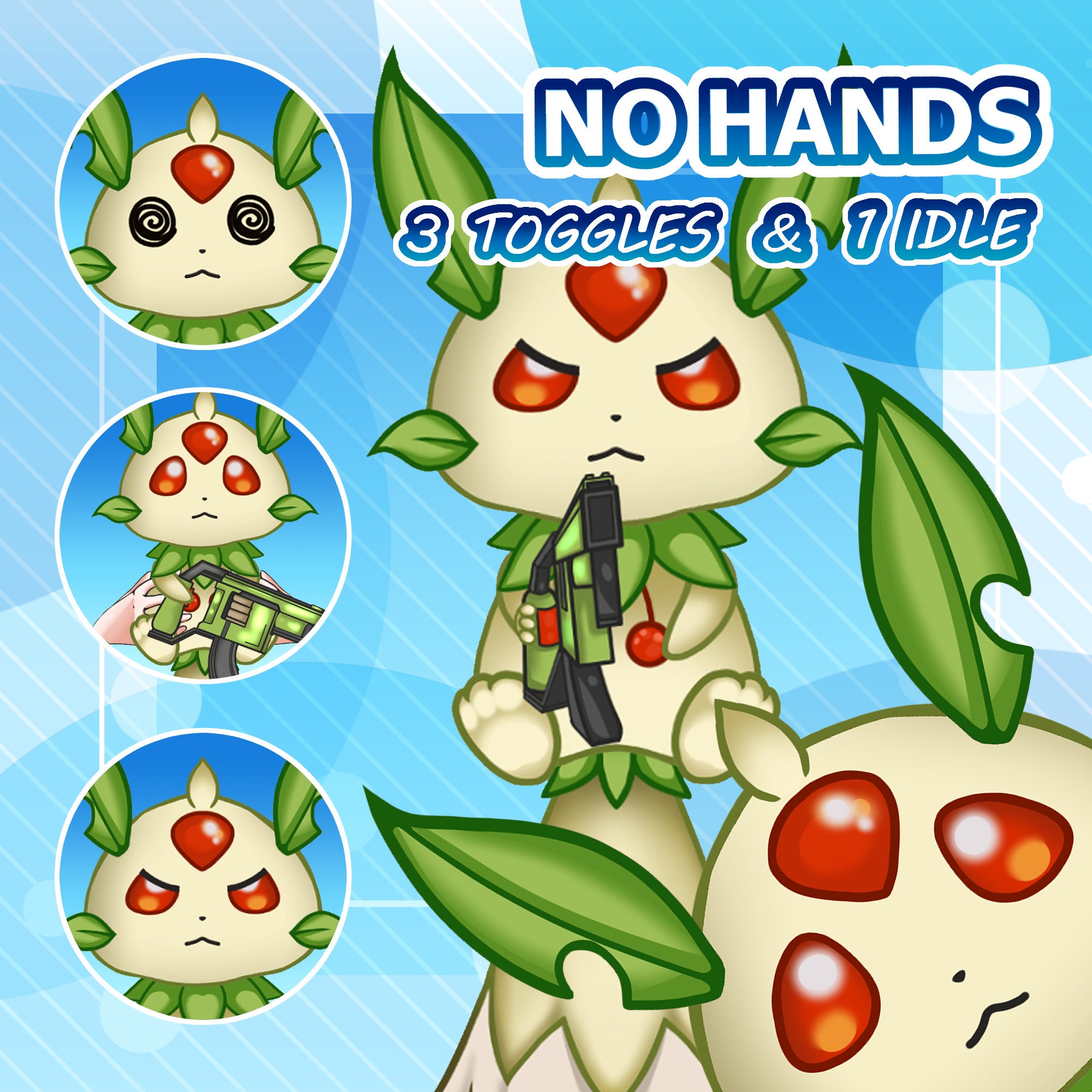 Lifmunk Palworld Vtuber Asset Vtube Studio Model 3 Toggles Fainted ...