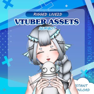 R.E.P.O. Semibot Vtuber Model: Live2d, TTS Ready, Custom Colors - Etsy