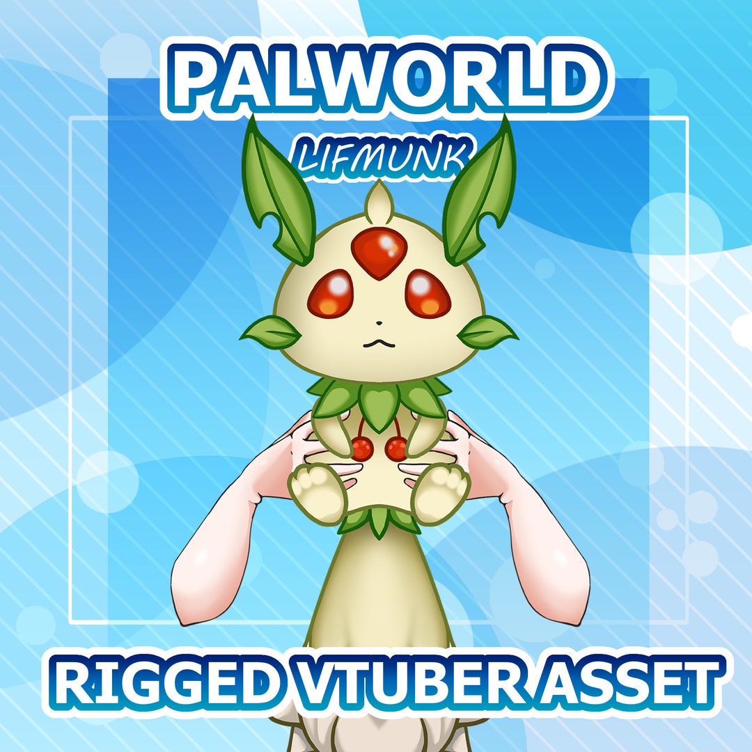 Lifmunk Palworld Vtuber Asset | Vtube Studio Model | 3 Toggles ...